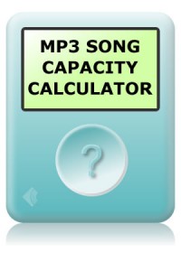 Song Capacity Calculator for MP3 Players